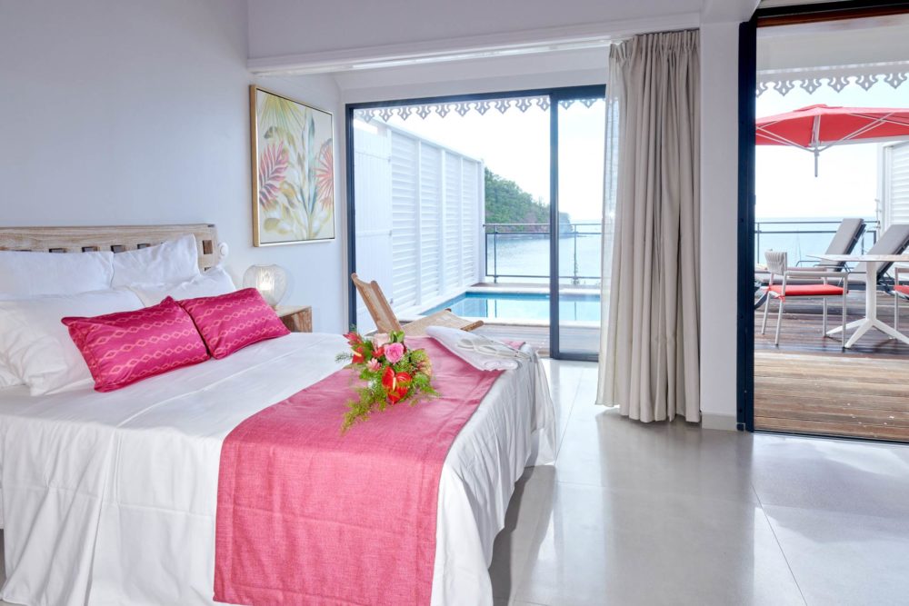 Chambres et suites à Bouillante : Les Galets Rouges | Guadeloupe